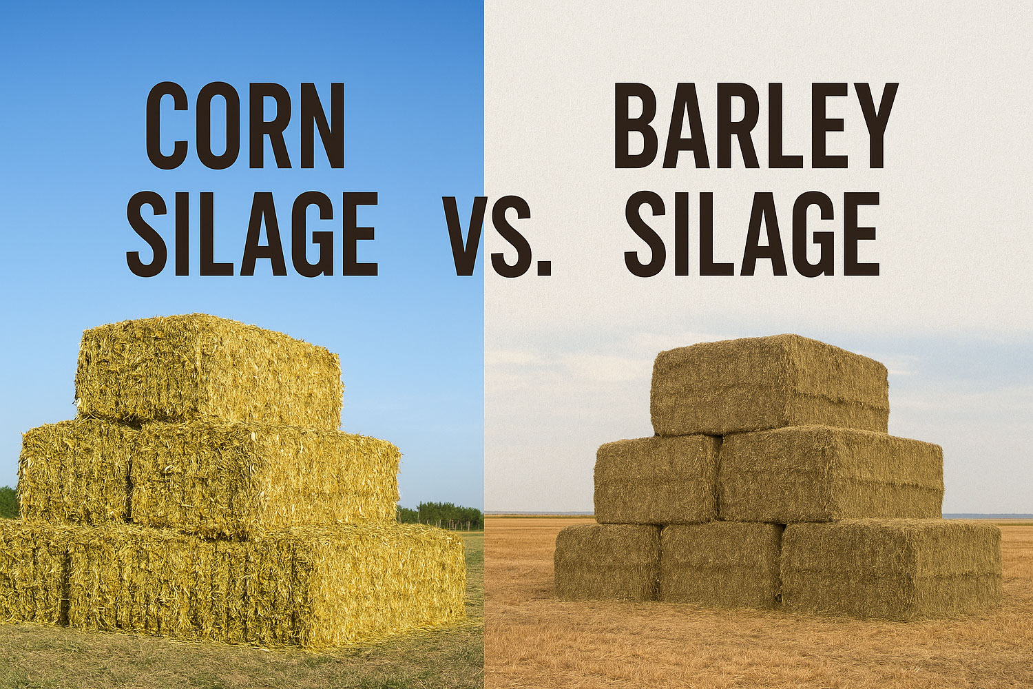 Corn vs. Barley Silage: Which is Better? – Western Forage
